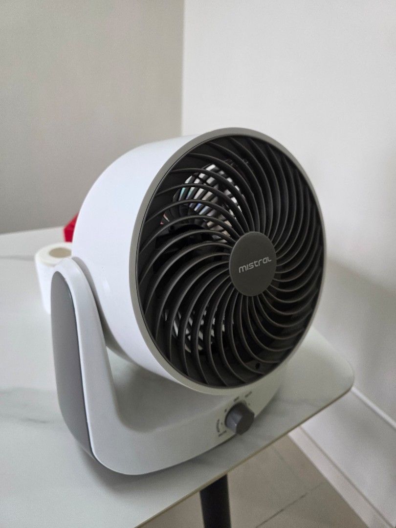 Mistral Desk Fan - White, Furniture & Home Living, Lighting & Fans ...