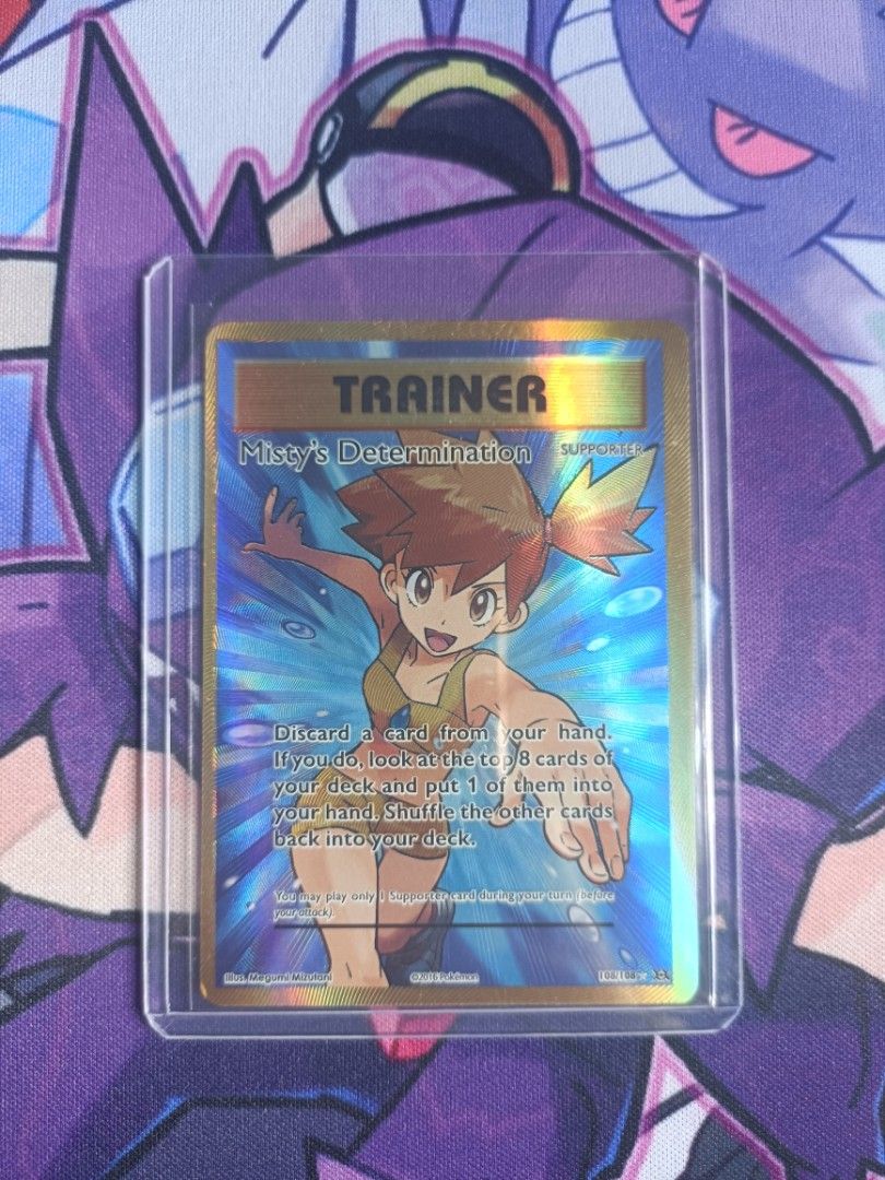 Misty determination fa evolution Pokemon cards, Hobbies & Toys, Toys ...