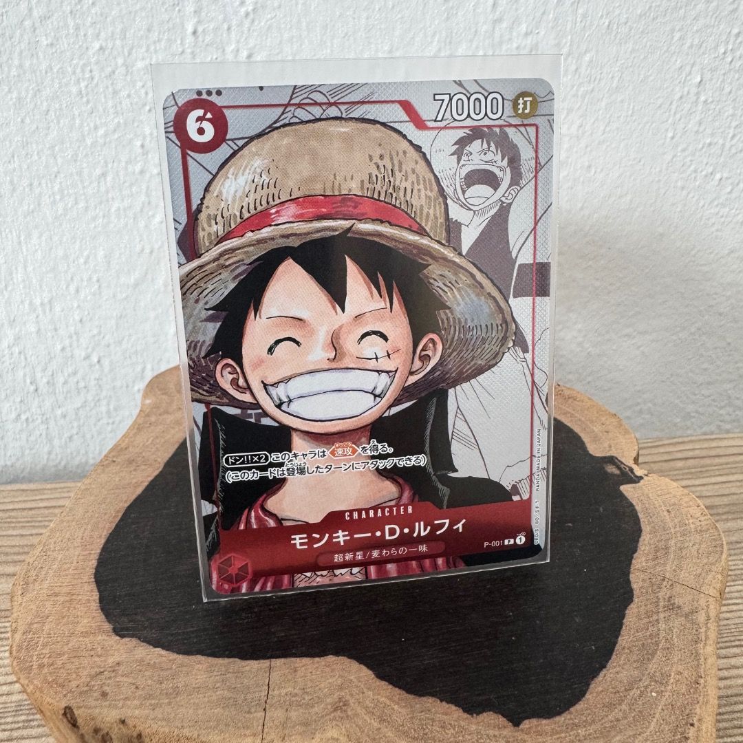 Monkey D. Luffy (Parallel) P-001 P 25th Edition - ONE PIECE Card Game ...