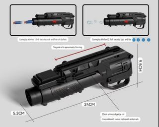 nerf gel sniper blaster bolt action, Hobbies & Toys, Toys & Games on ...
