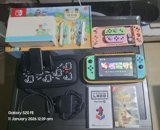 Nintendo Switch Animal Crossing Special Edition, Video Gaming, Video ...
