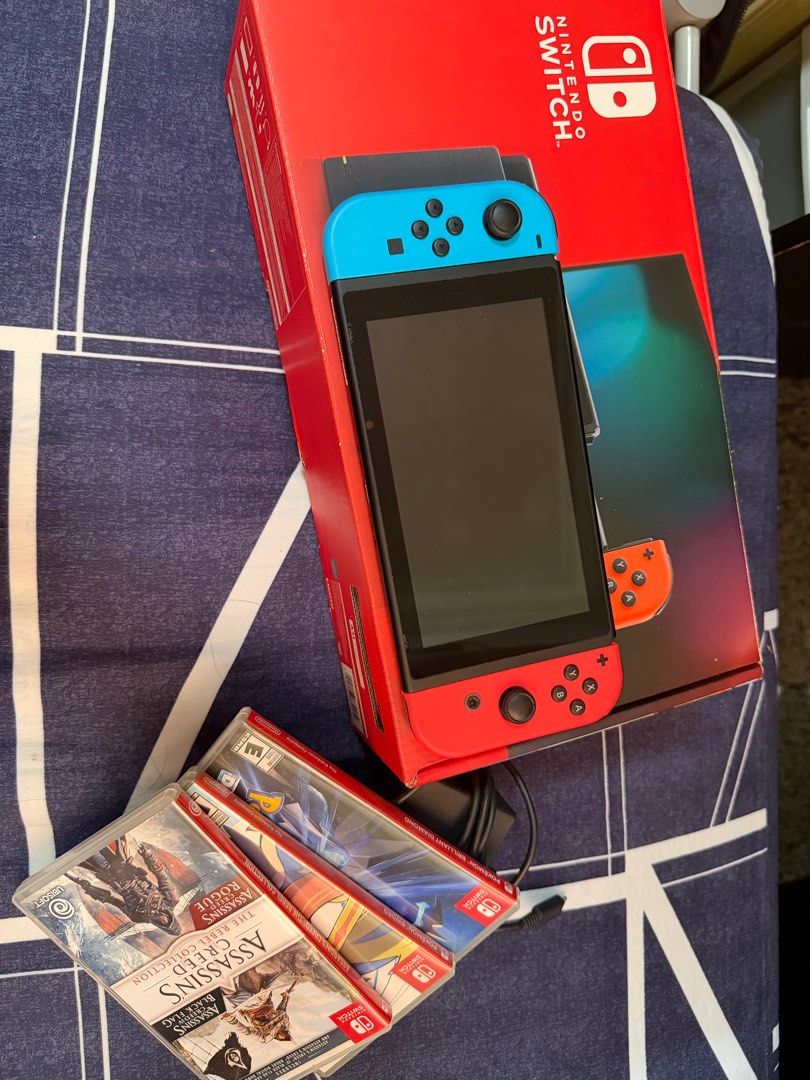 Nintendo Switch console Gen2, Video Gaming, Video Game Consoles ...