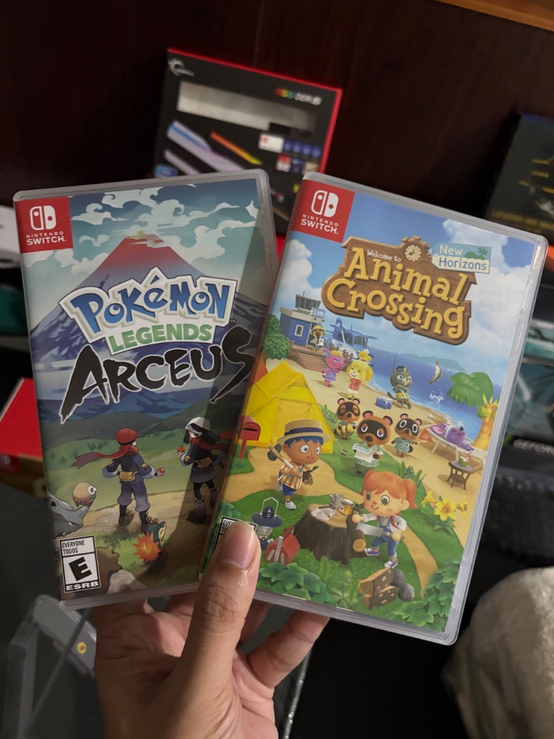 NINTENDO SWITCH GAMES | LEGEND OF ARCEUS | ANIMAL CROSSING, Video ...