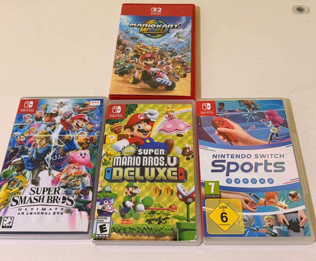 Nintendo Switch Games - NS2 Mario Kart World, Super Smash Bros ...