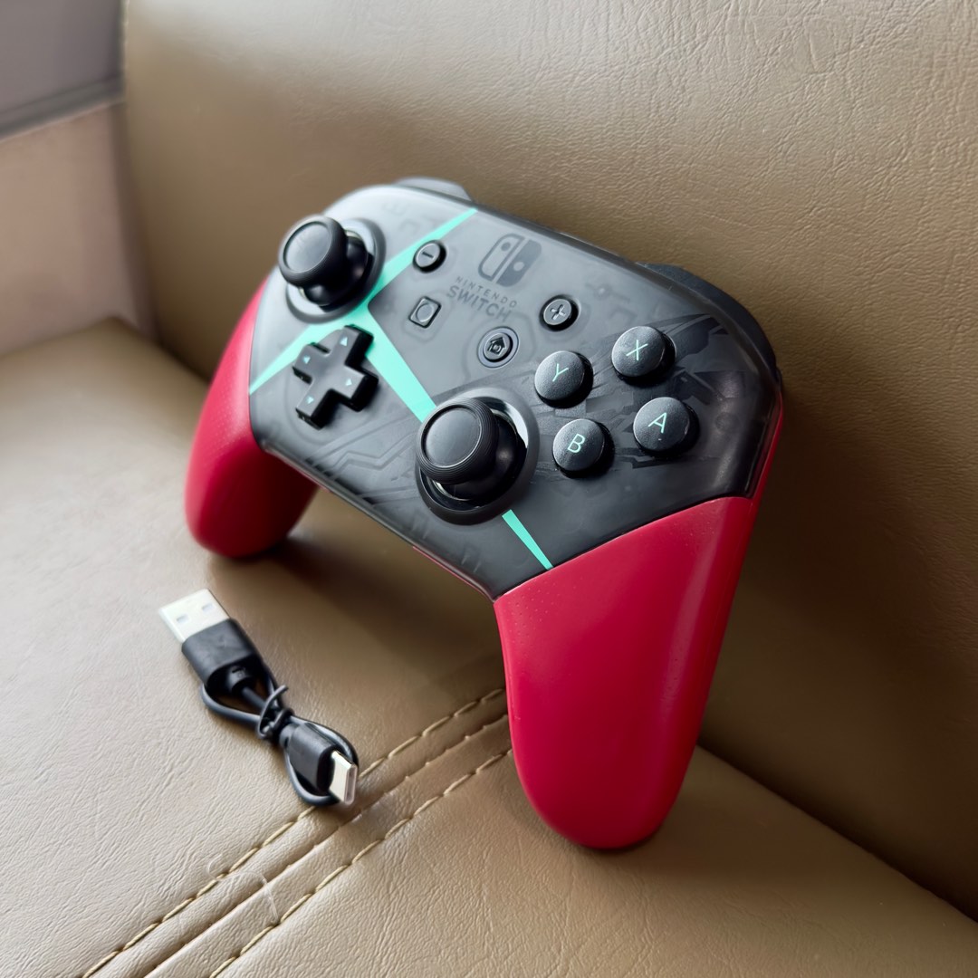 Nintendo Switch Pro Controller Xenoblade Edition Pro-Controller, Video ...