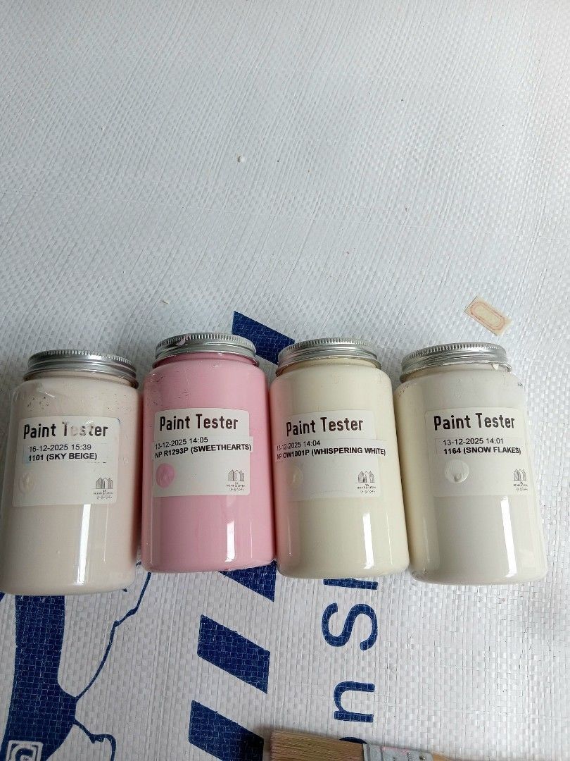 Nippon Paint Sample Tester - Sweethearts NP R1293P pink Colors 200ML ...