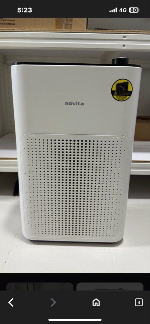 Novita Air Purifier, TV & Home Appliances, Air Purifiers ...