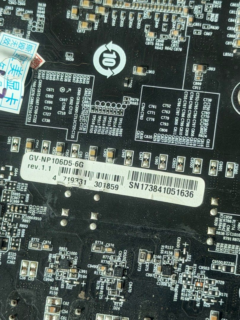 Nvidia P106-100 6GB Graphics Card, Computers & Tech, Parts ...