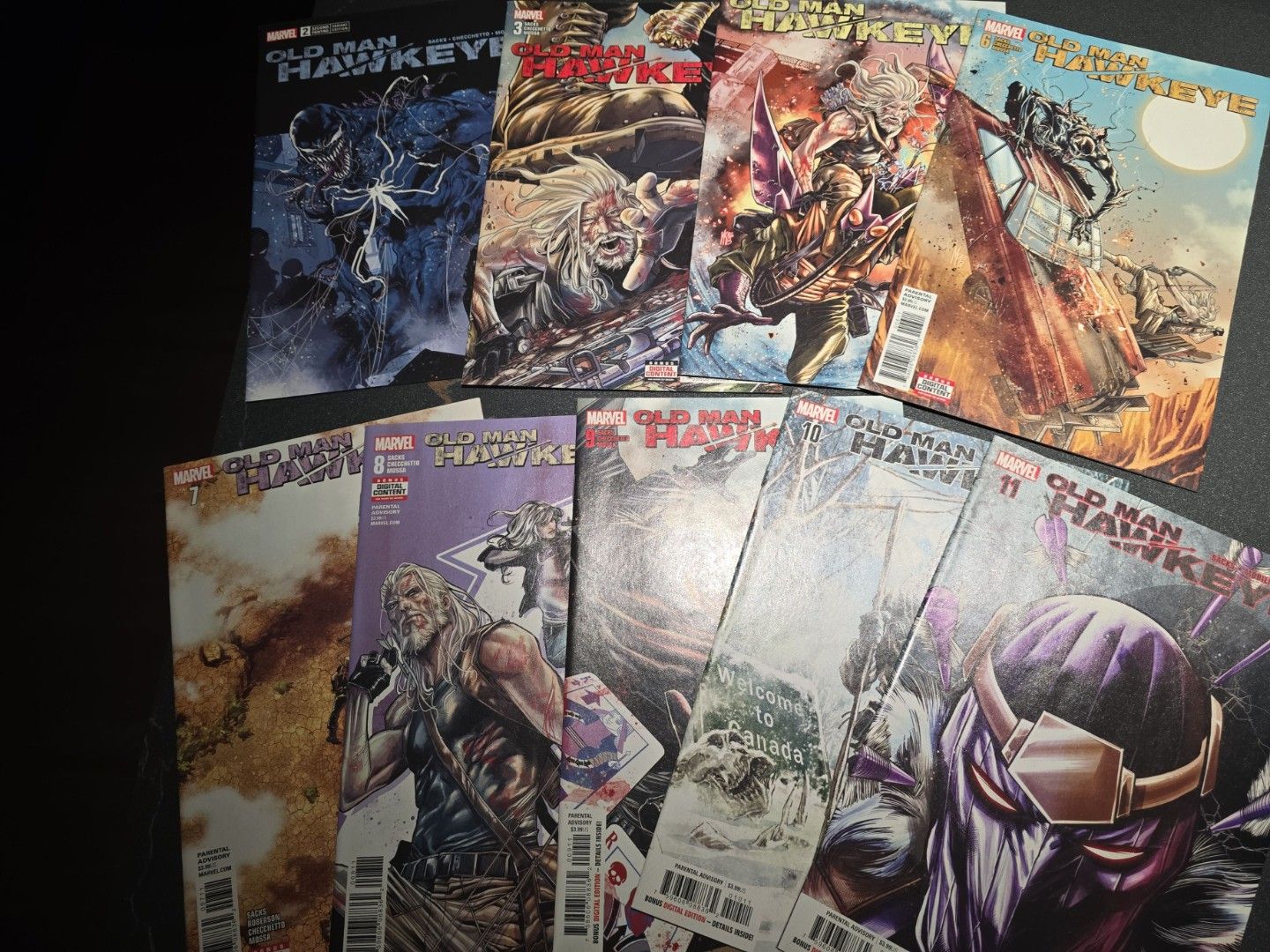 Old Man Hawkeye Comic Book Set, Hobbies & Toys, Books & Magazines ...