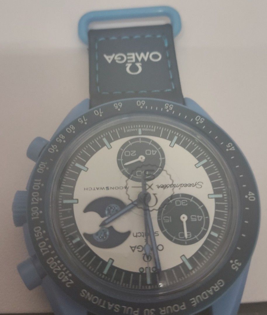 Omega x Swatch Mission to the Super Blue Moonphase, Men's Fashion ...