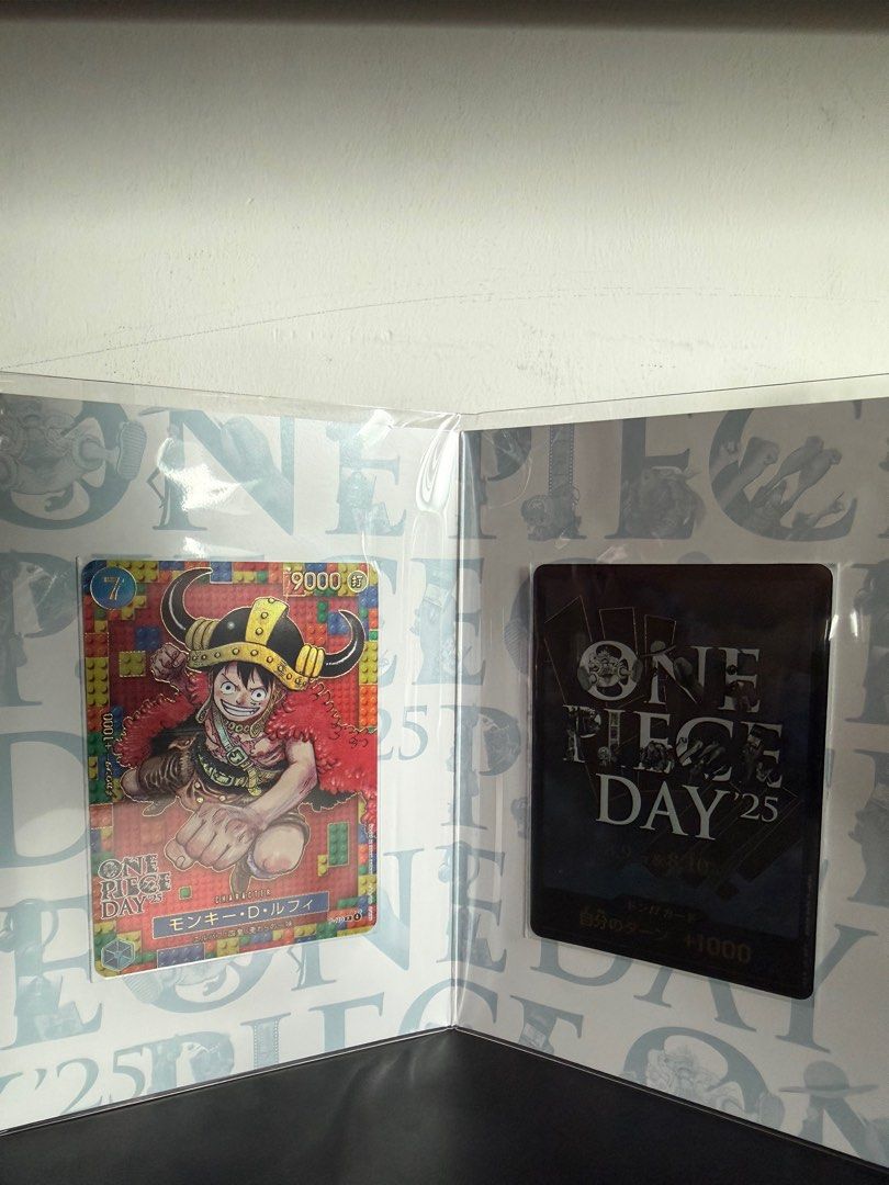 One Piece Card Game - Luffy Promo Card, Hobbies & Toys, Toys & Games on ...