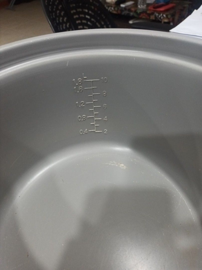 Panasonic SR-E18F Automatic Rice Cooker, TV & Home Appliances, Kitchen ...