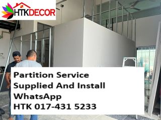 Penaga Partition CALL 017-431 5233 HTK Gypsum Board Penang, Furniture ...