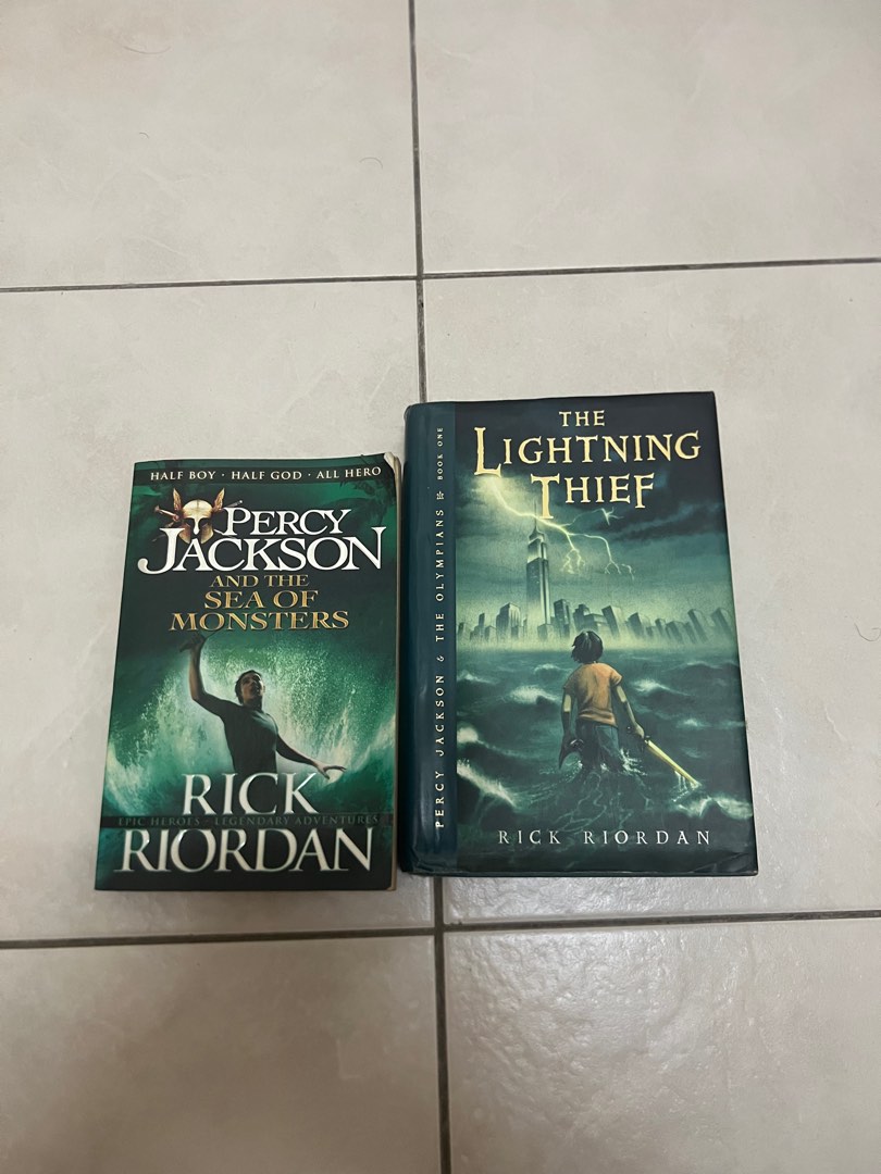 Percy Jackson Storybooks Lightning Thief Sea of Monsters, Hobbies ...