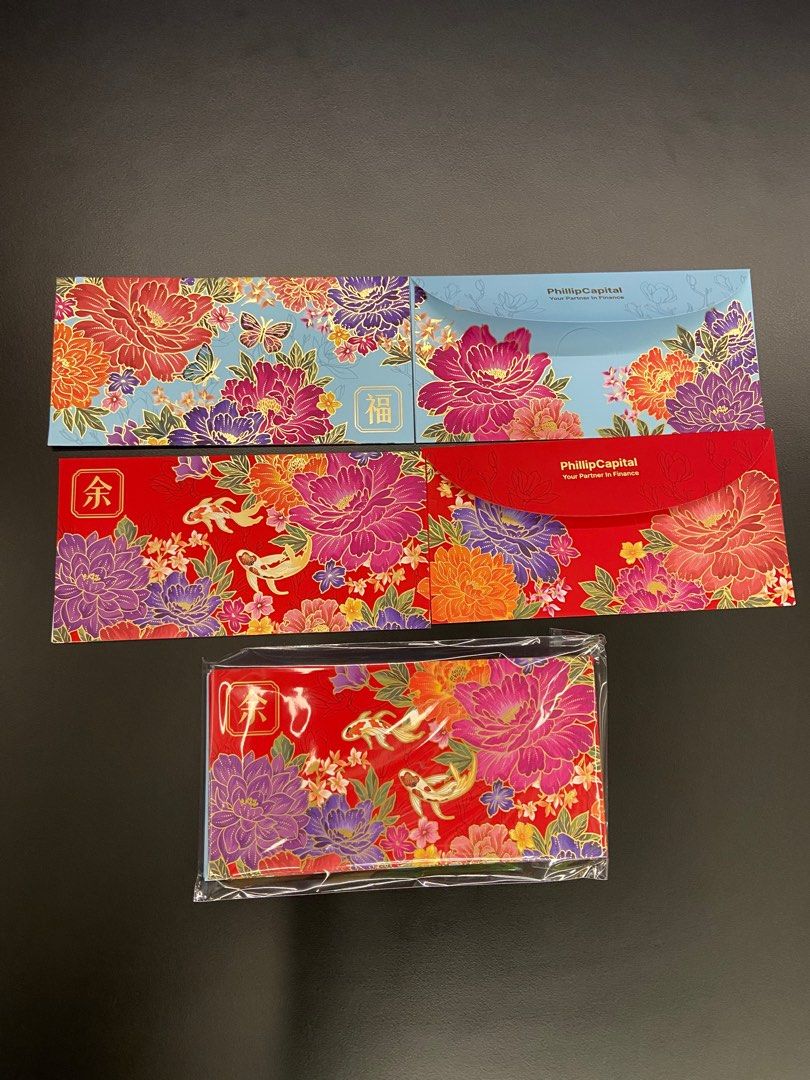 PhillipCapital CNY red packets 2026, Hobbies & Toys, Occasions & Party ...