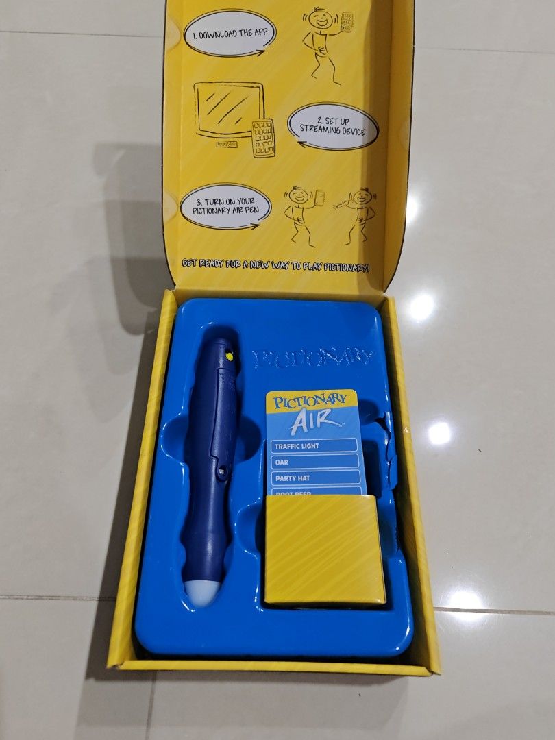 Pictionary Air - Draw in the Air!, Hobbies & Toys, Toys & Games on ...