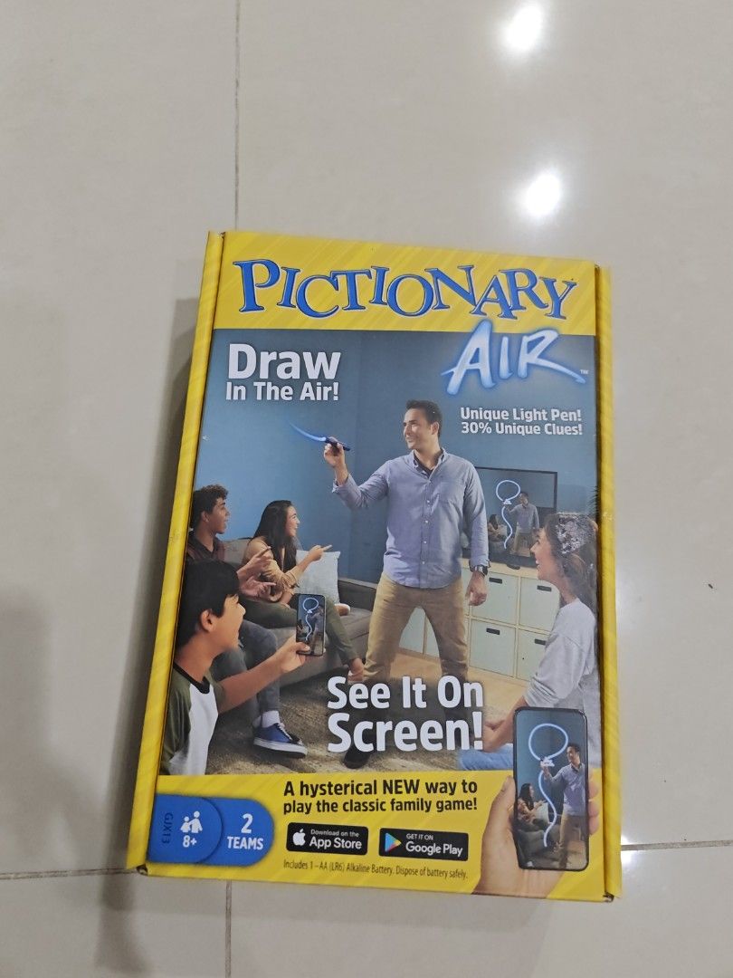 Pictionary Air - Draw in the Air!, Hobbies & Toys, Toys & Games on ...