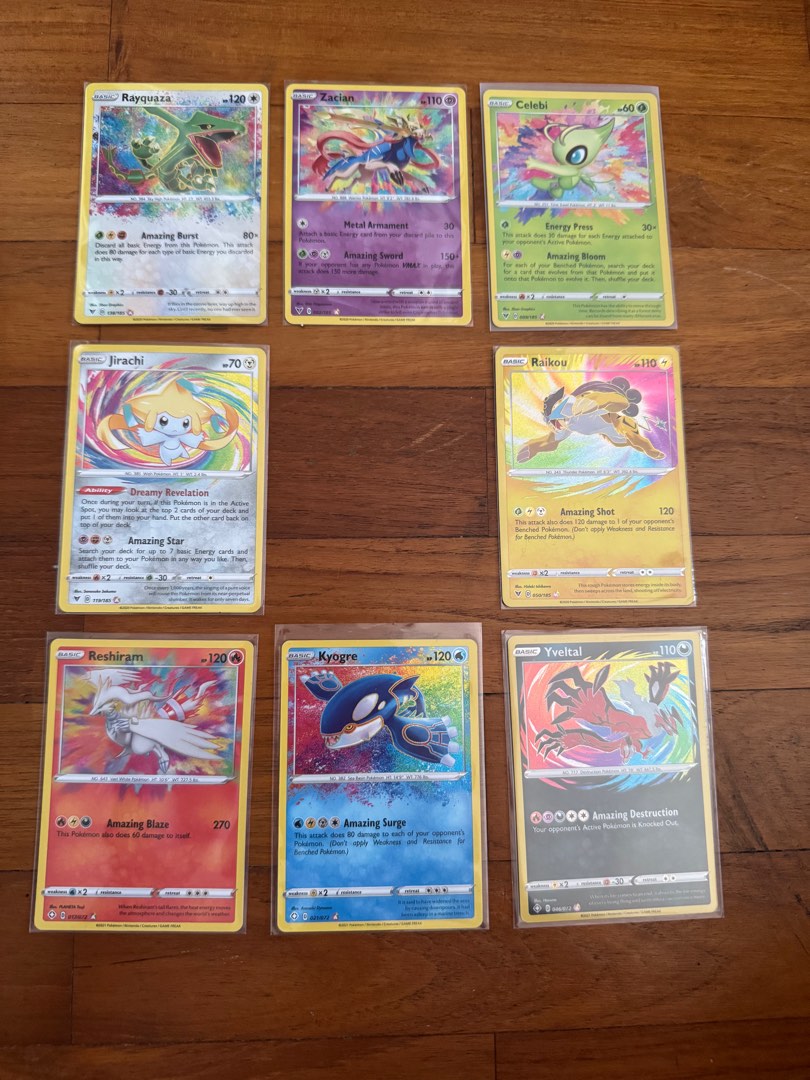 Pokemon Amazing Rare Collection Collectible Cards, Hobbies & Toys, Toys ...