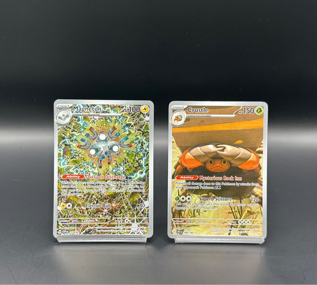 Pokemon Magneton Promo Surging Sparks Crustle Destined Rivals TCG ...