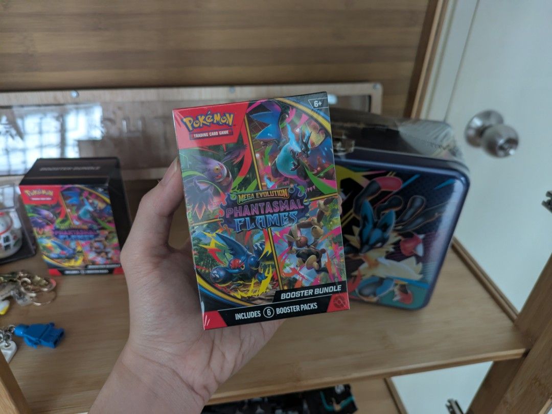 Pokemon TCG Mega Evolution Phantasmal Flames Booster Bundle, Hobbies ...