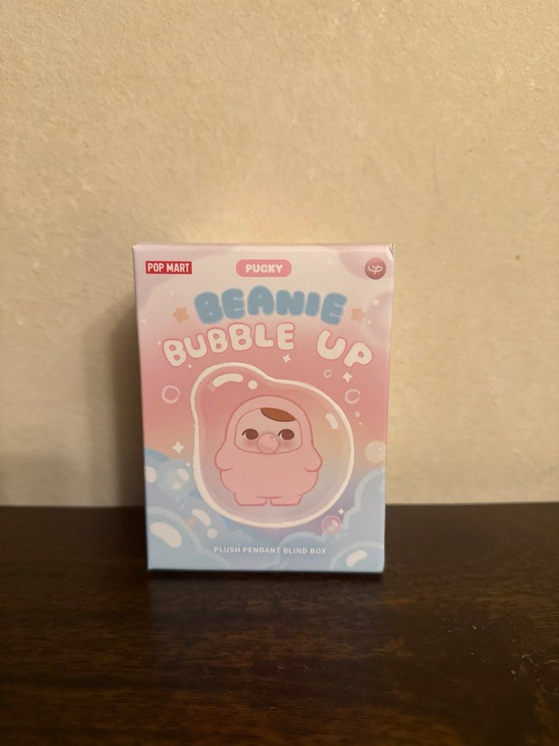 POP MART Pucky Beanie Bubble Up Plush Keychain, Hobbies & Toys, Toys ...