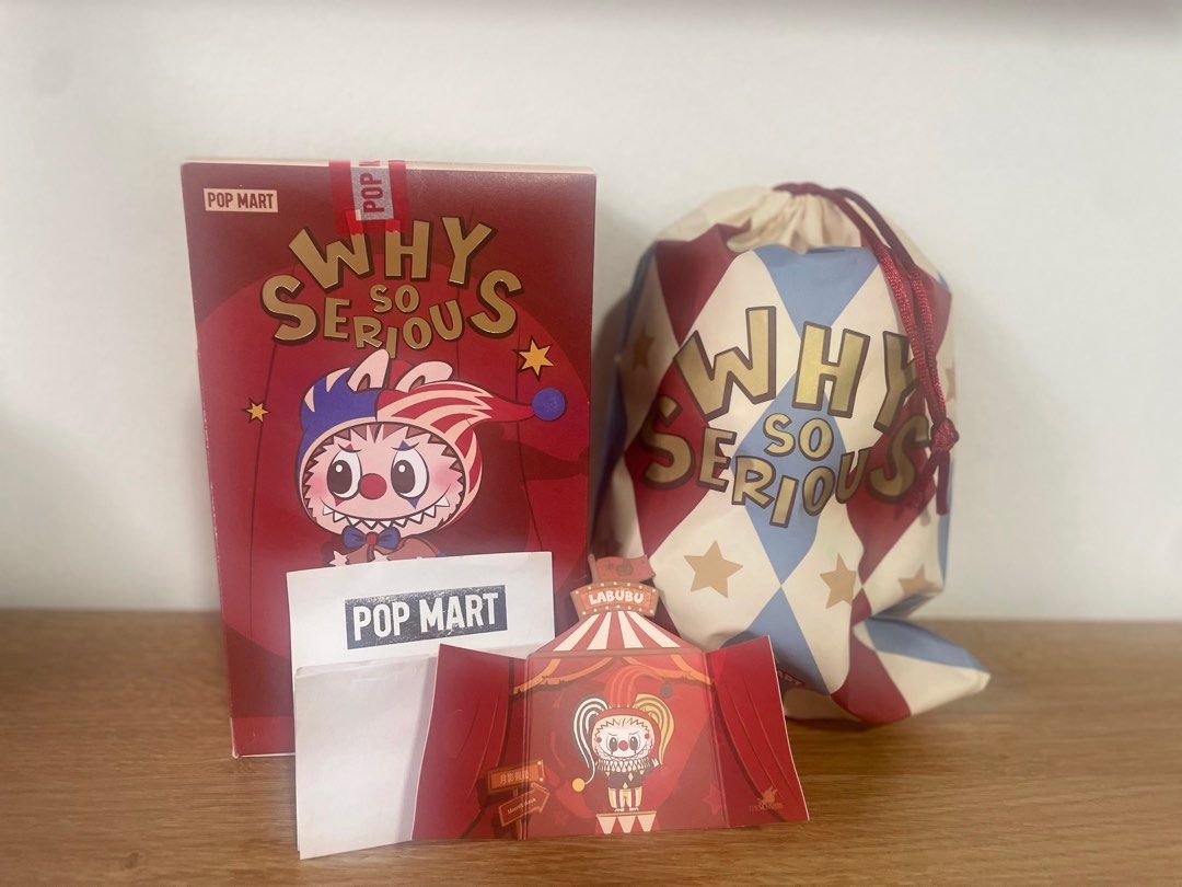 Pop Mart Why So Serious Moonlit Mask super secret , Hobbies & Toys ...