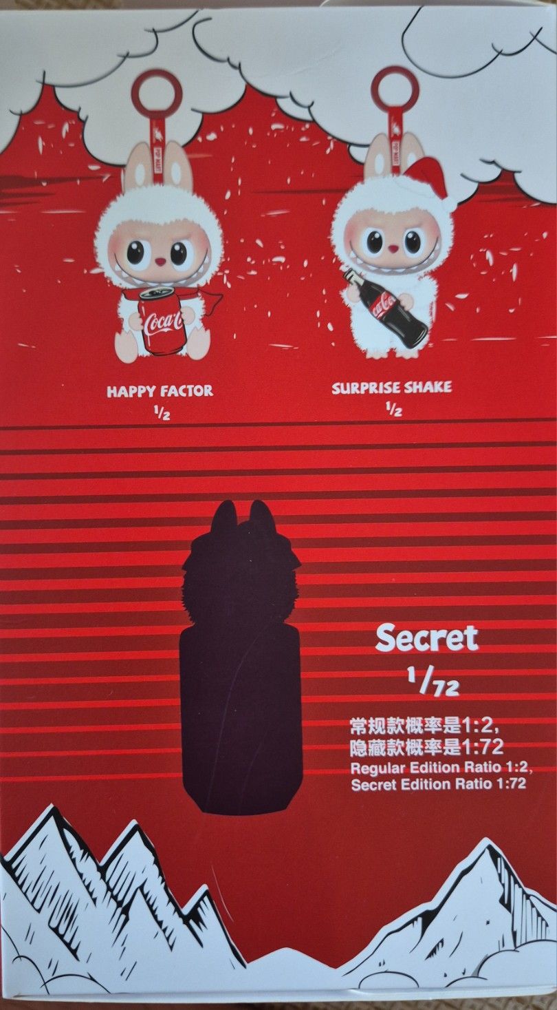 Pop Mart x Coca-Cola The Monsters Vinyl Face Blind Box - Happy Factor ...