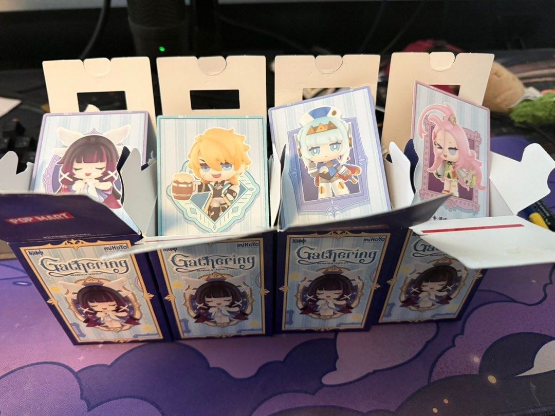 POP MART x GENSHIN IMPACT miHoYo Gathering Series Blind Box, Hobbies ...
