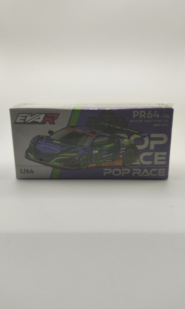 Poprace NSX GT3 Eva 01 Purple, Hobbies & Toys, Toys & Games on Carousell