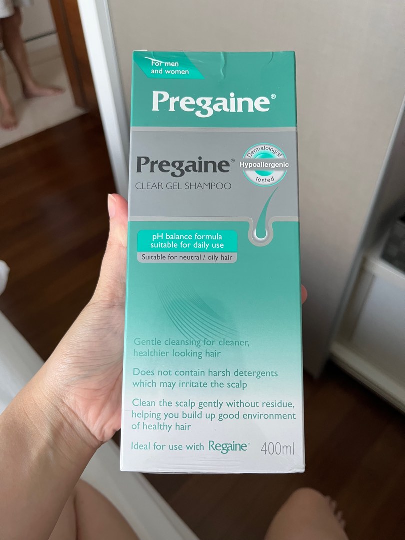 Pregaine Clear Gel Shampoo 400ml, Beauty & Personal Care, Hair Products ...