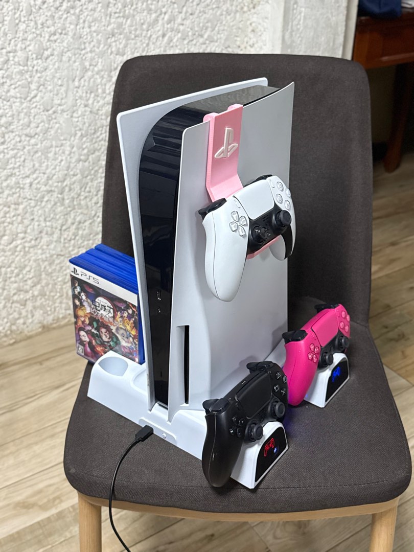 PS5 / Sony PlayStation 5 Console Bundle With 4 Games + 2 DualSense ...