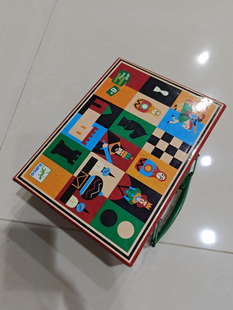 3-in-1 Chess, Checkers, and Backgammon Board Game, Hobbies & Toys, Toys ...