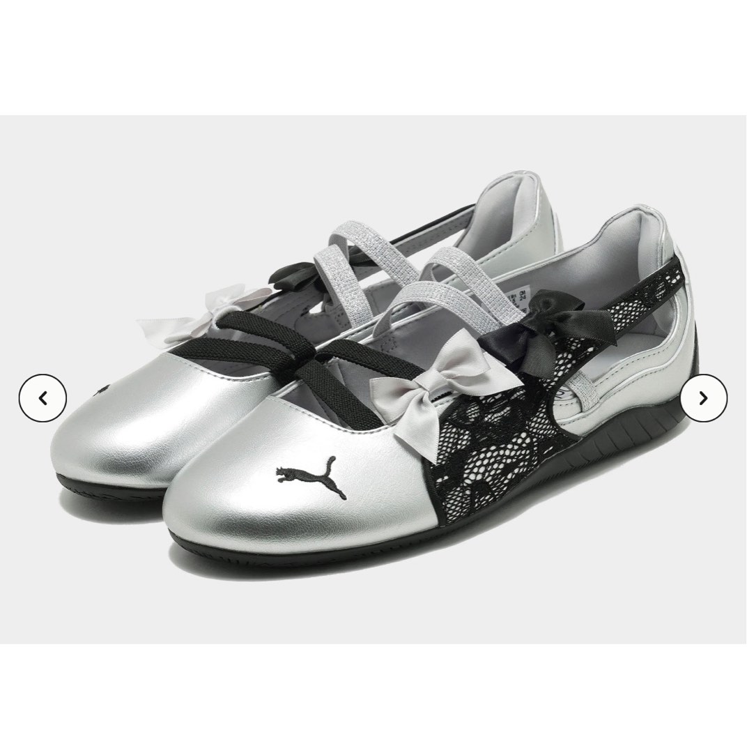 Puma x JD Exclusive Speedcat Ballet Lace - Silver/Black/Grey, Women's ...