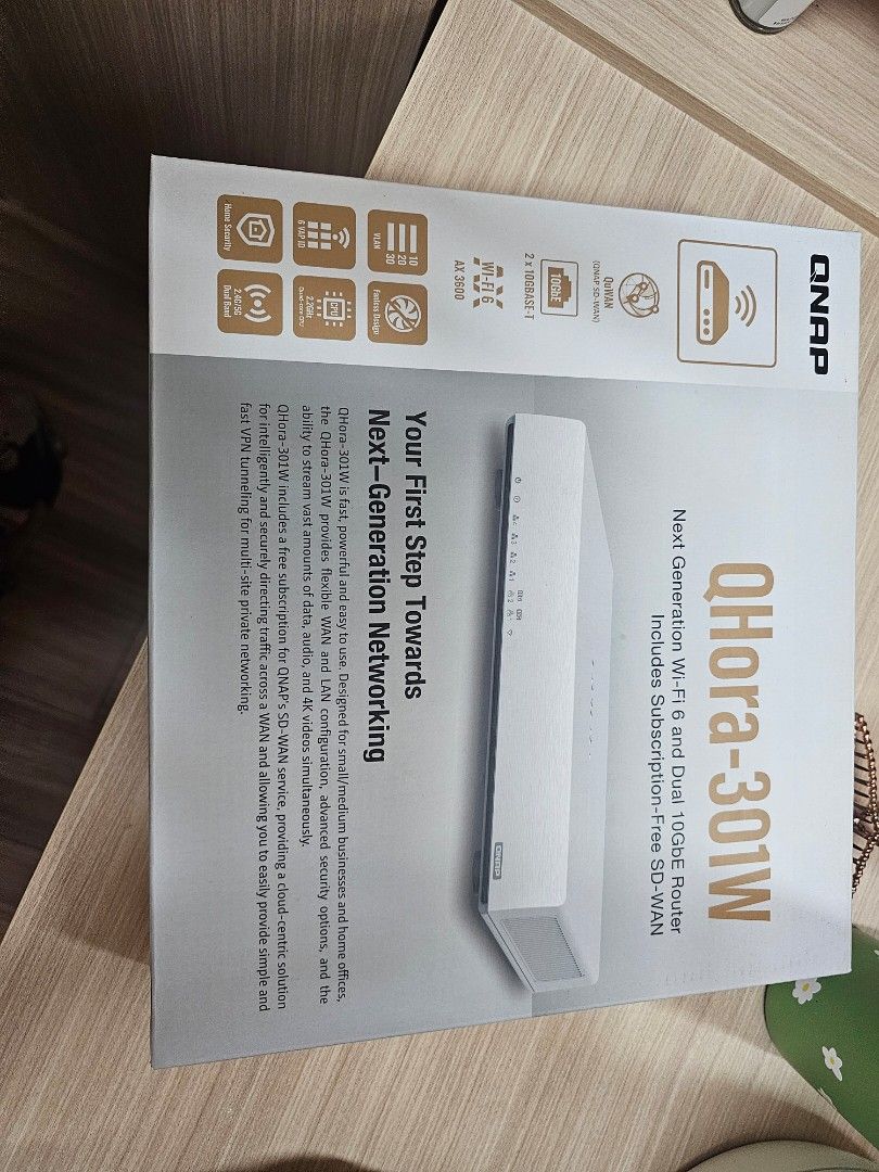 QNAP QHora-301W Next Generation Wi-Fi 6 Router, Computers & Tech, Parts ...