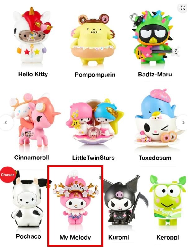[RARE] Tokidoki x sanrio (Melody), Hobbies & Toys, Toys & Games on ...