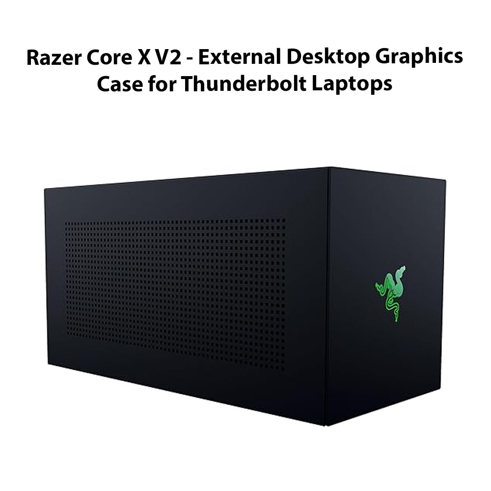 Razer Core X V2 - External Desktop Graphics Case for Thunderbolt ...