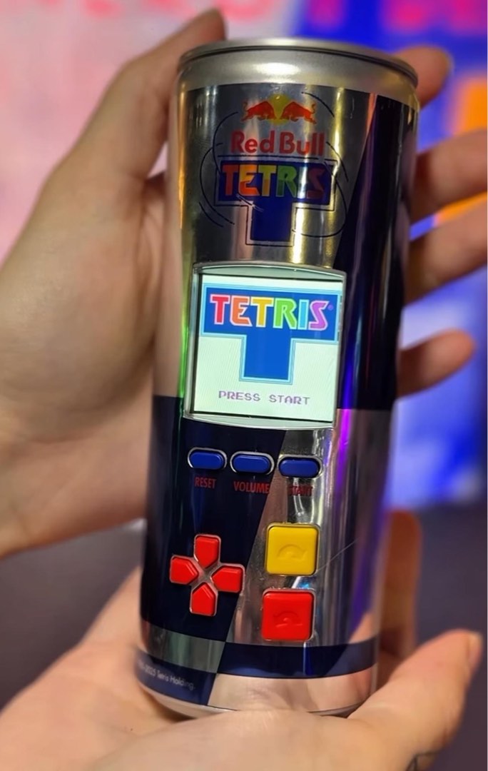 Red Bull Tetris Game Console, Video Gaming, Video Game Consoles, Others ...