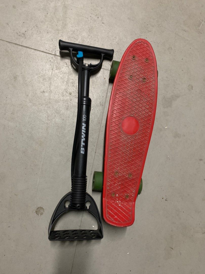 Red Penny Board with air Pump bundle, Sports Equipment, Sports & Games ...