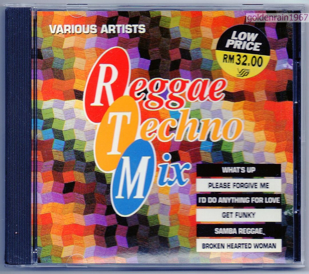 REGGAE TECHNO MIX - What's Up VSP ORIGINAL Early Press CD (Euro House ...
