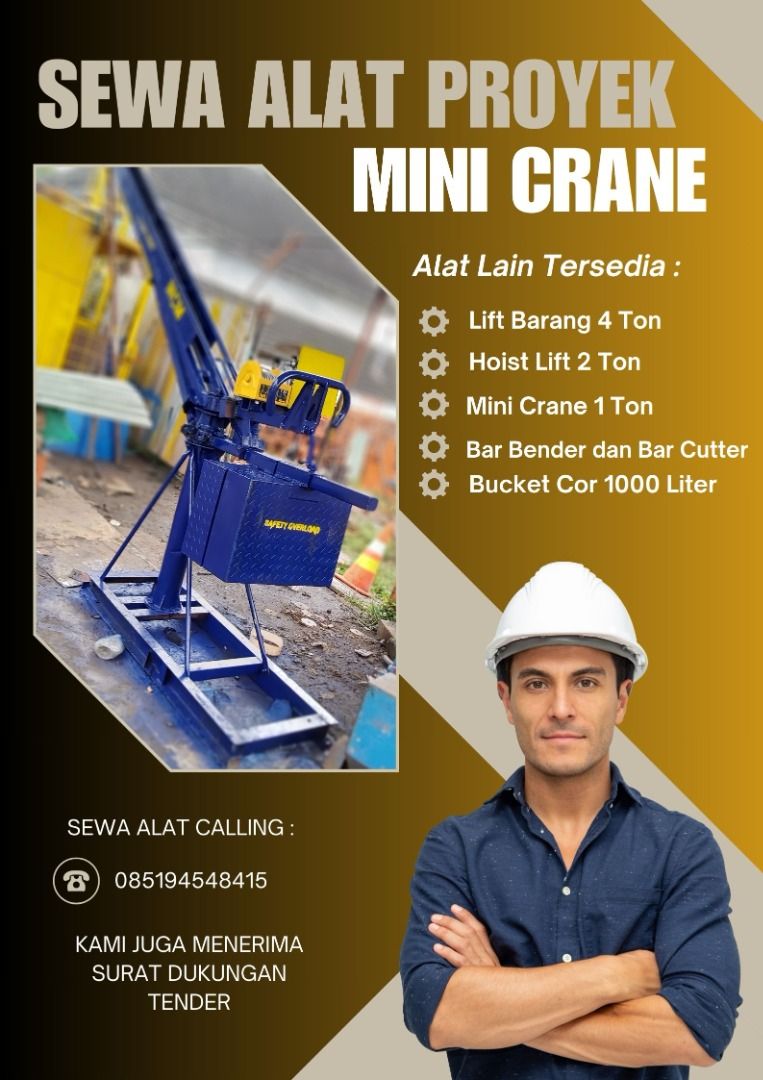 Rental Mini Crane Sukabumi, 085194548415, Sewa Mini Crane Sukabumi ...