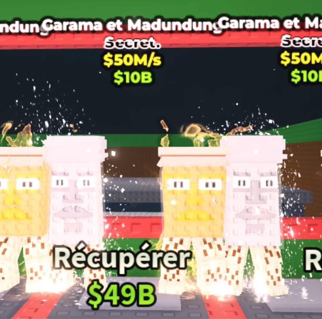 Roblox Secret Characters - Garama y Madundung, Hobbies & Toys, Toys ...