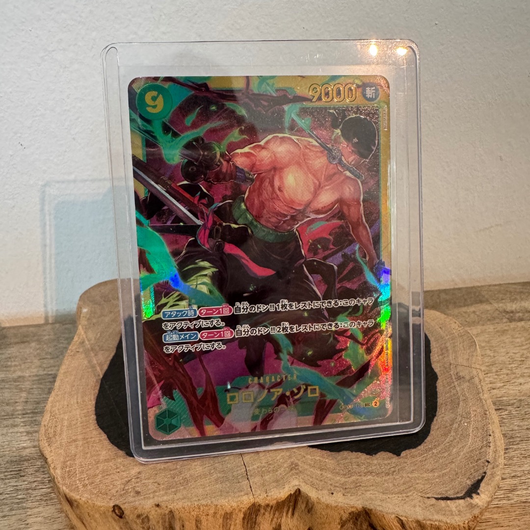 Roronoa Zoro OP06-118 SEC Wings of Captain - ONE PIECE Card Game ...
