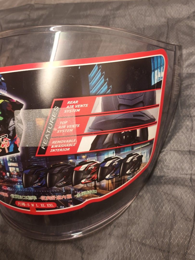 安全帽 RSV GTR ZUVER 安全帽 通用款 透明鏡片, 汽機車零配件在旋轉拍賣