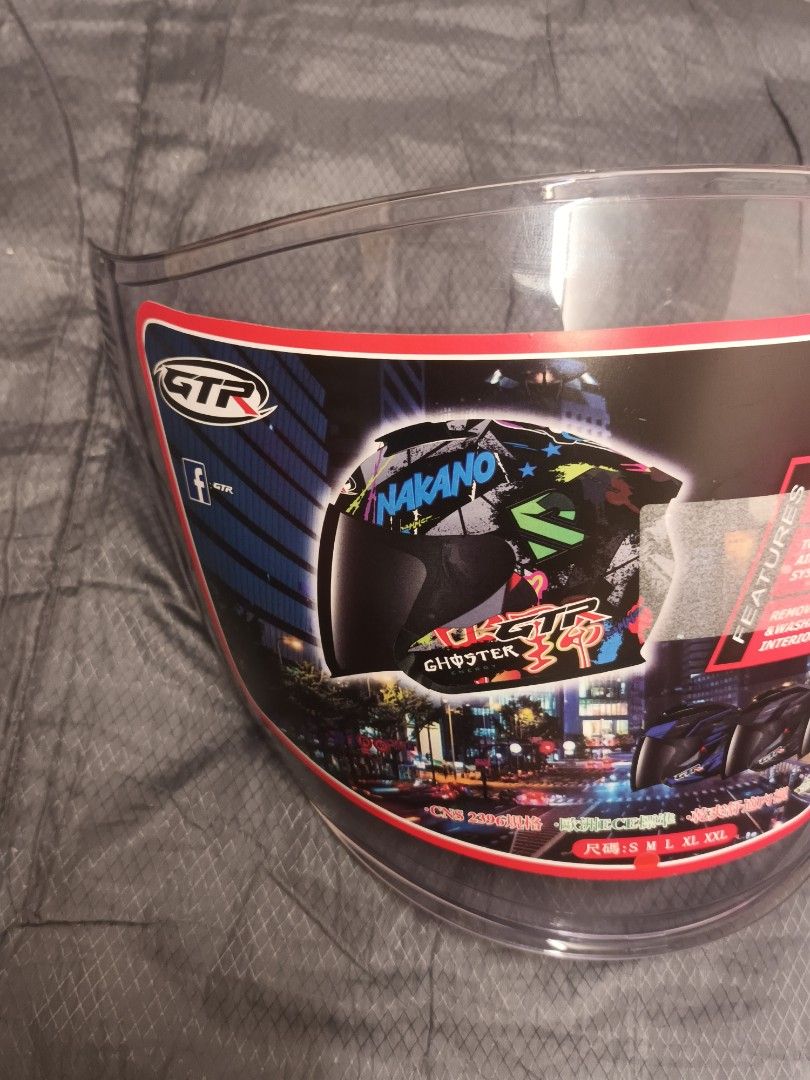 安全帽 RSV GTR ZUVER 安全帽 通用款 透明鏡片, 汽機車零配件在旋轉拍賣