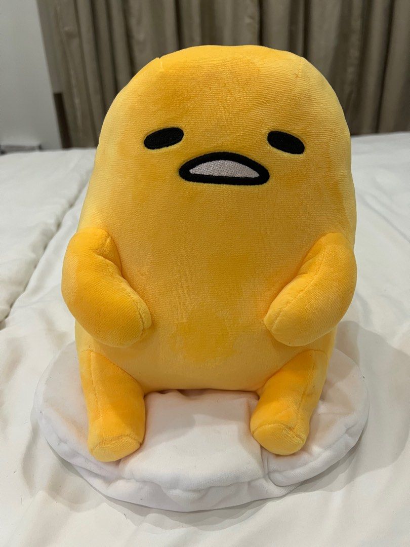 Sanrio Gudetama Super Jumbo Plushie, Hobbies & Toys, Toys & Games on ...