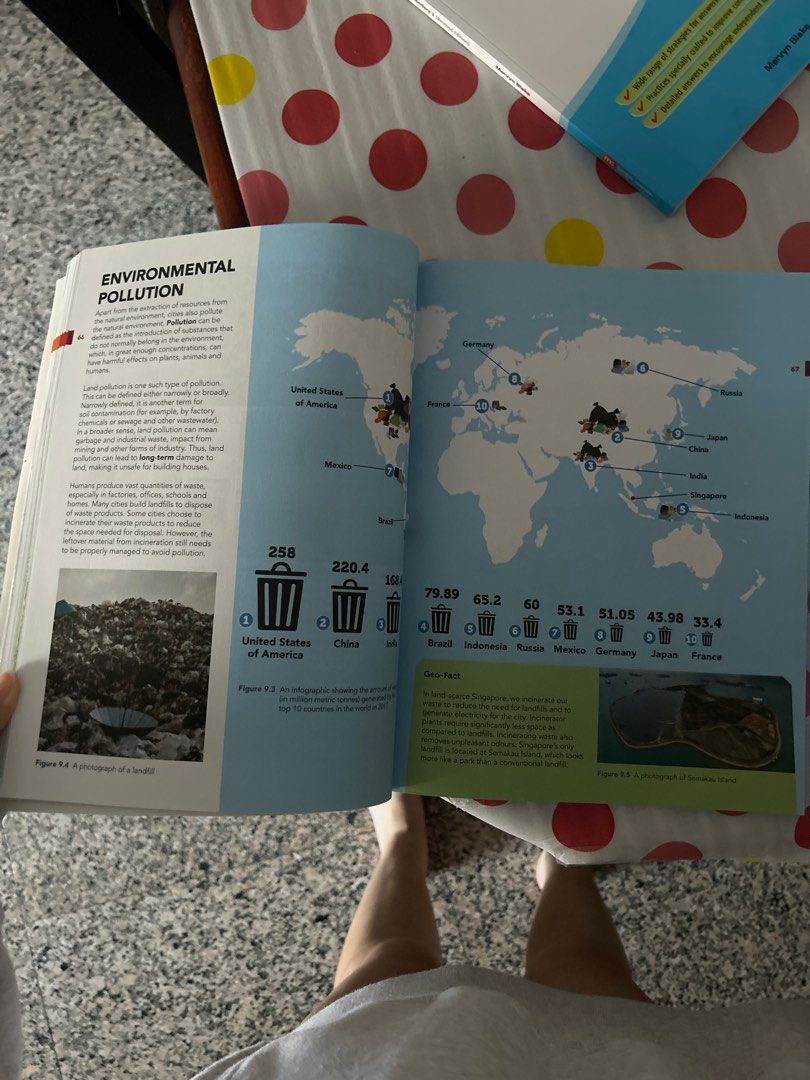 Sec 2 Geography textbook for G2 and G3, Hobbies & Toys, Books ...