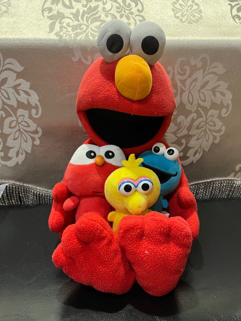 Sesame Street Plush Toy Set, Hobbies & Toys, Toys & Games on Carousell
