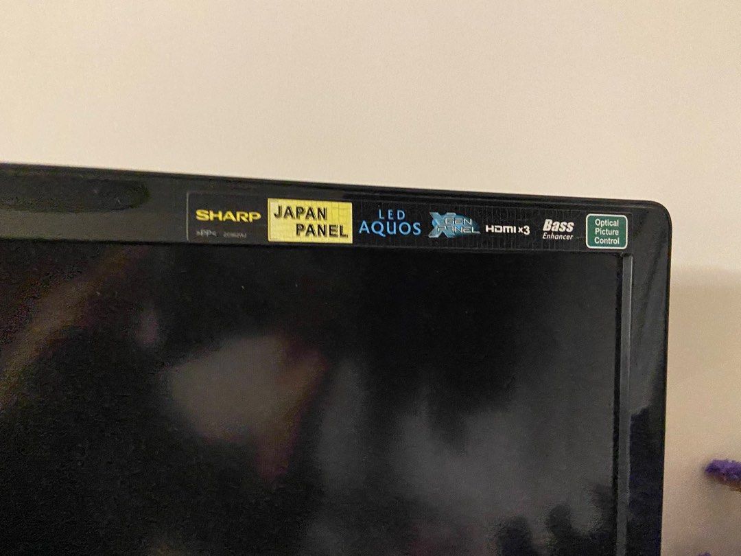 Sharp Aquos LED TV 65”, 家庭電器, 電視 & 其他娛樂, 電視 - Carousell