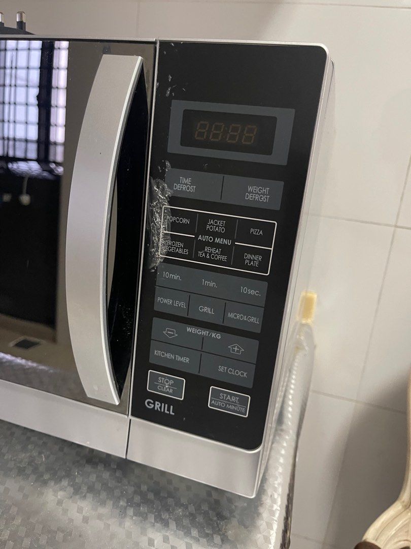 Sharp Microwave Oven with Grill Function, TV & Home Appliances, Kitchen ...