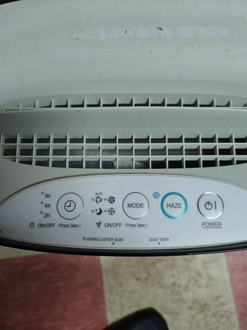 Sharp Plasmacluster Air Purifier, TV & Home Appliances, Air Purifiers ...